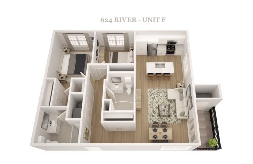 624 River – 600 River Road Apartments