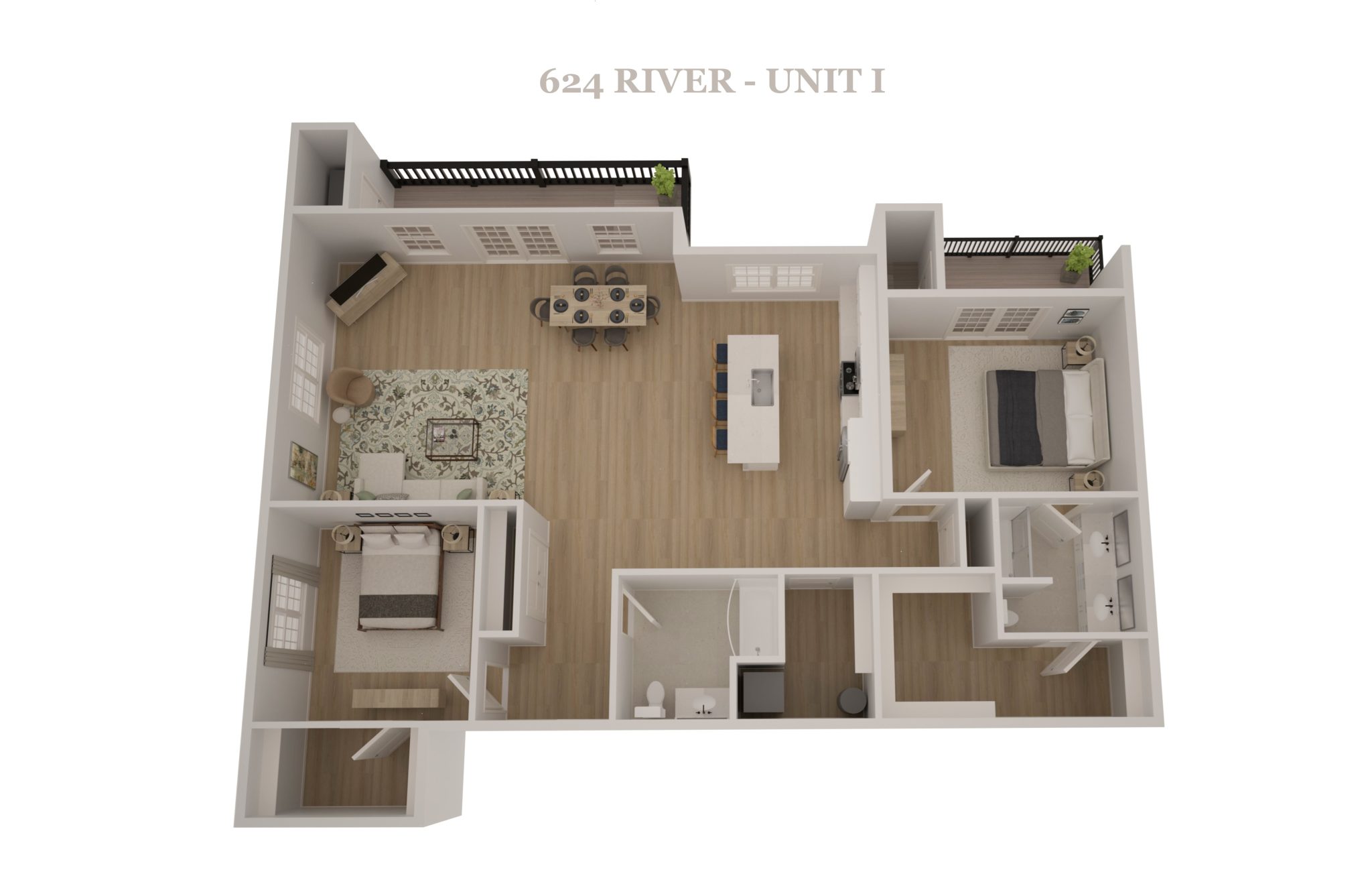 624 River – 600 River Road Apartments